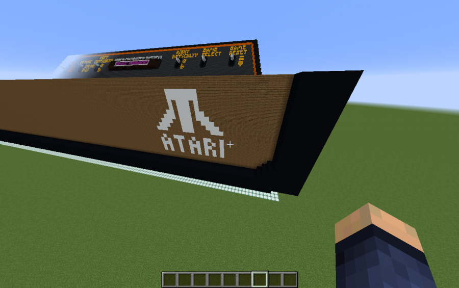 Atari 2600 Video Gaming Consol | Minecraft Pixel Art #10780