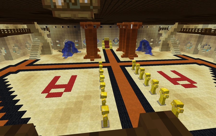 Sand Mansion [68*68] | Minecraft House and Shop #10878