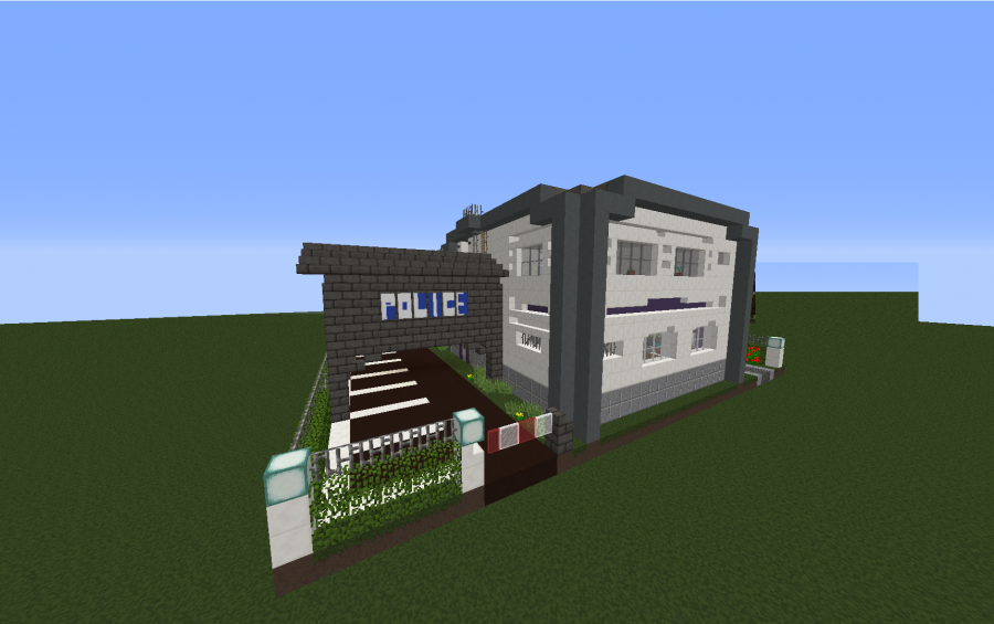 Police Station - complete version | Minecraft House and Shop #11382