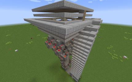 Mid Game Mob Farm (Drop Height) | Minecraft Redstone Build #11589