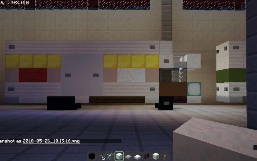 Heavily-decorated 10-wheeler refrigerated van | Minecraft Ground ...