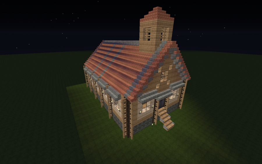 Medieval School by 3Tri´s | Minecraft House and Shop #12026