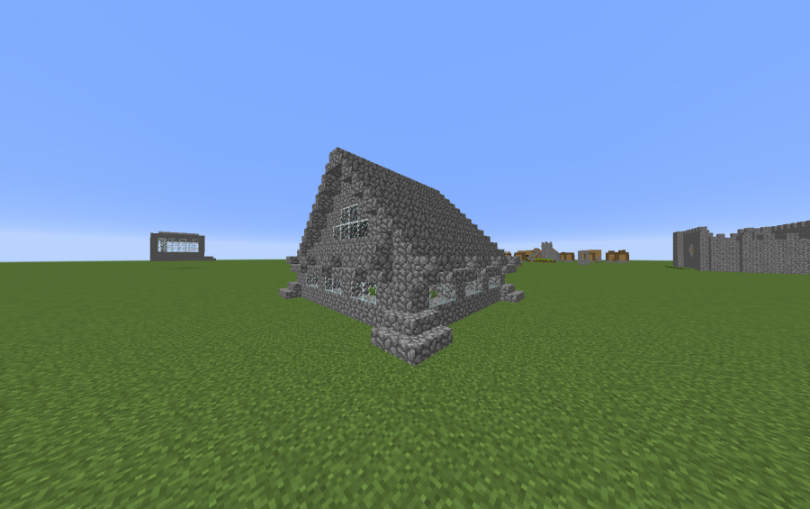 Simple Cobblestone House | Minecraft House and Shop #12782