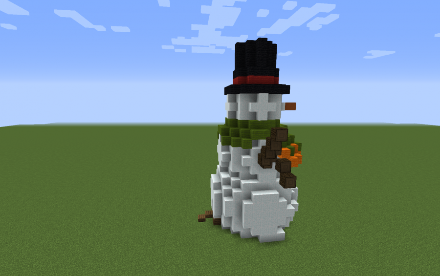Snowman | Minecraft Miscellaneous Build #12802
