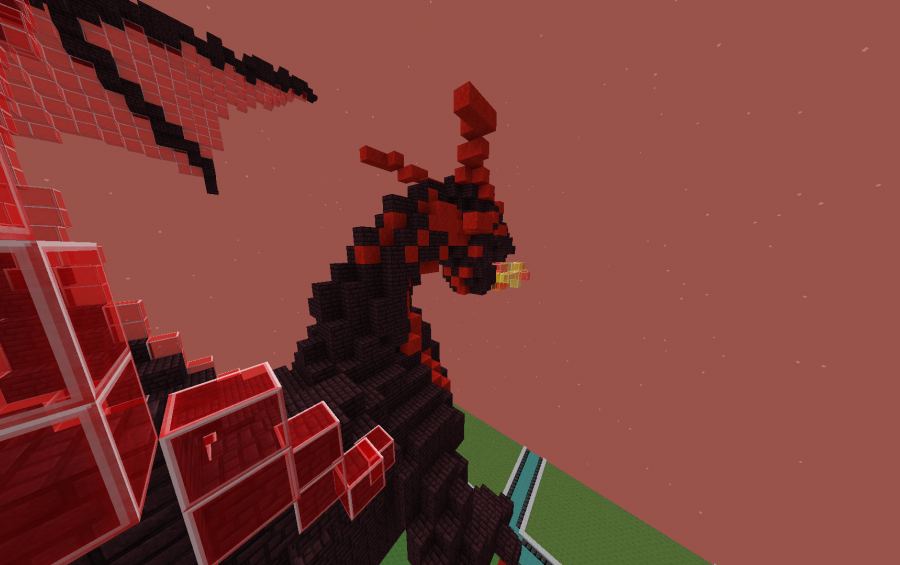 Nether dragon | Minecraft Temple #12929