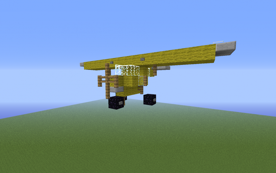Little-Wood-Plane | Minecraft Flying Machine #1333