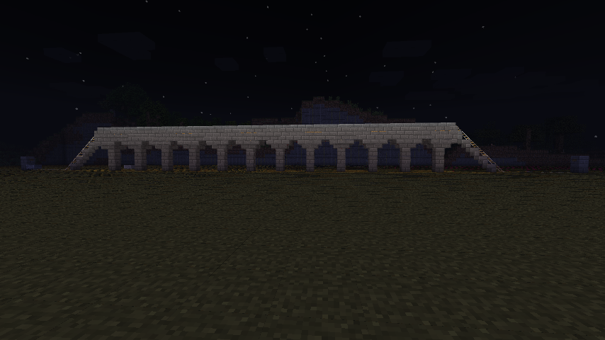 Simple Minecart Bridge #1 | Minecraft Miscellaneous Build #1412