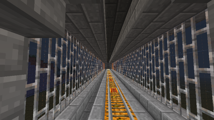 Advanced Minecart Bridge #1 | Minecraft Miscellaneous Build #1413