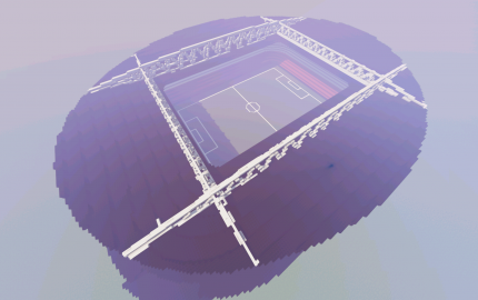 Emirates Stadium, London | Minecraft Game Build #14136