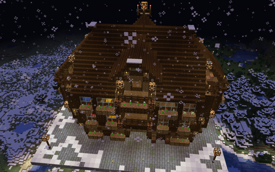 Medieval Tavern and Cafe 2 - 1.13+ | Minecraft House and Shop #14325