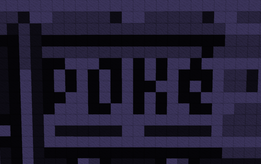 PokéCenter 8-Bit POKÈMON RED | Minecraft Pixel Art #1437