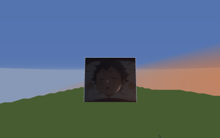 Black-clover baby Asta | Minecraft Pixel Art #14387
