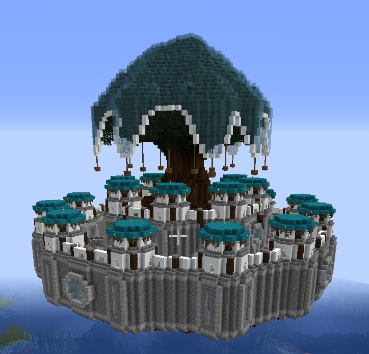 Laputa Air Base | Minecraft Floating Island #14434