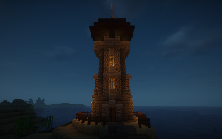 The medieval lighthouse, creation #14485