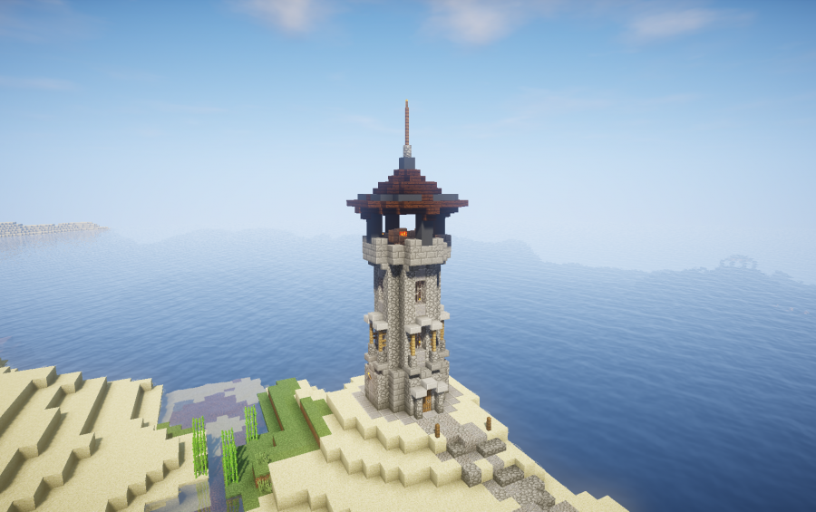 The medieval lighthouse, creation #14485