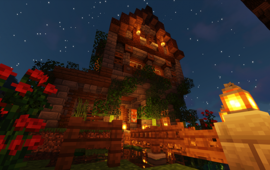 Medieval Spruce Wood House | Minecraft House and Shop #14496