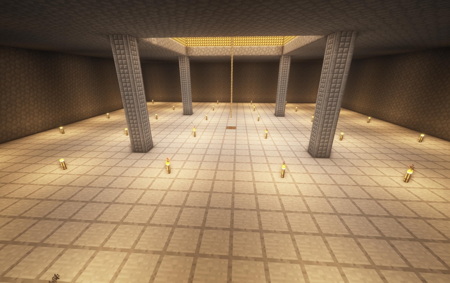 My version of a Direwolf20 9x9 base - tribute to the king of 9x9's ...