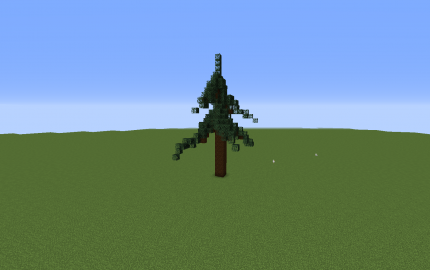 Spruce Tree 1 | Minecraft Miscellaneous Build #15277