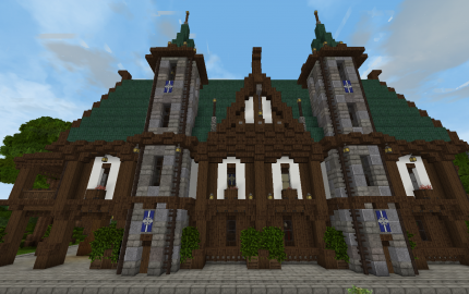 Medieval Guild Hall | Minecraft House and Shop #15600