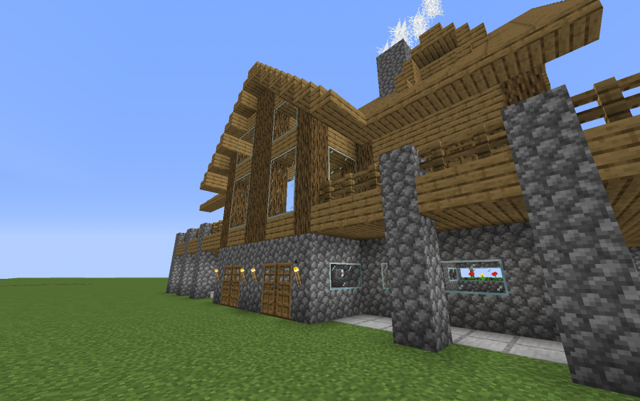 The original Minecraft house | Minecraft House and Shop #15688