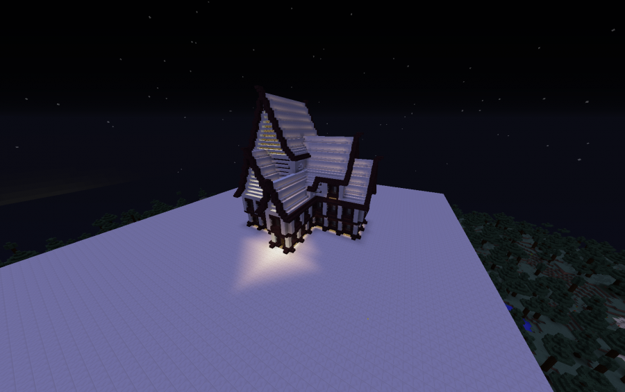 Quartz / Nether house | Minecraft House and Shop #15869