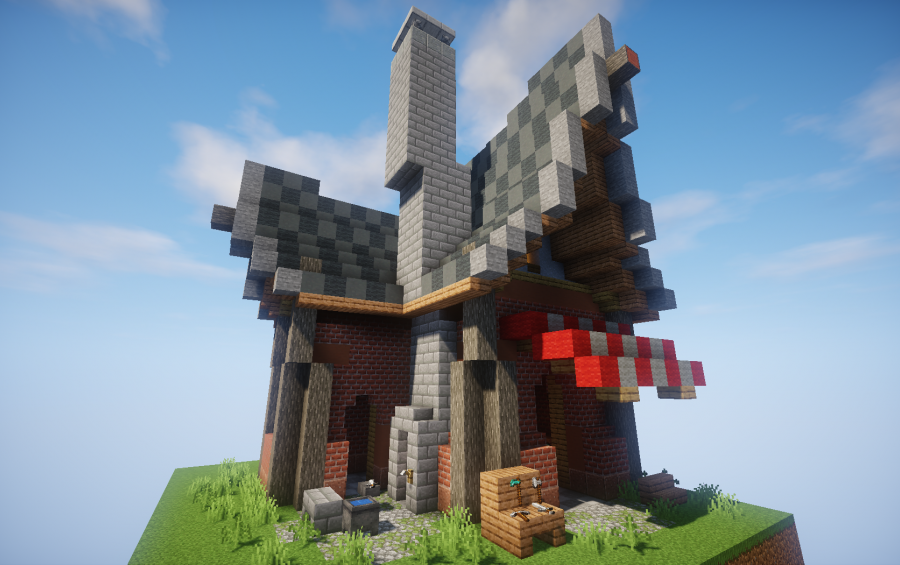 blacksmith shop | Minecraft House and Shop #15875