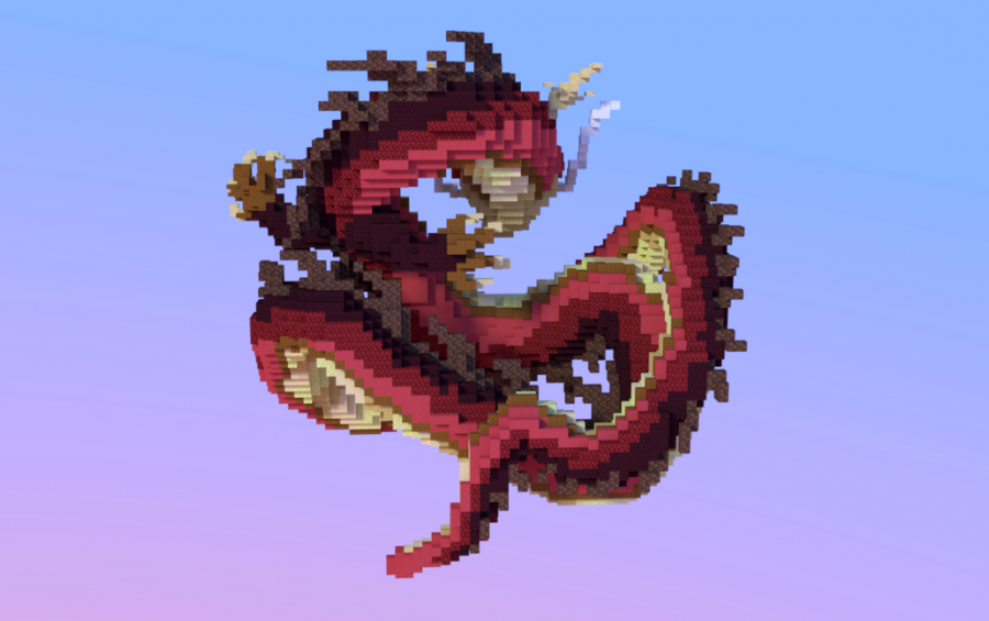 Amazing Chinese Dragon | Minecraft Miscellaneous Build #16019