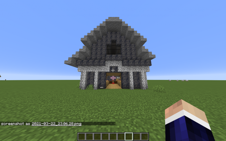 Simple Gothic Monastery | Minecraft Temple #16186