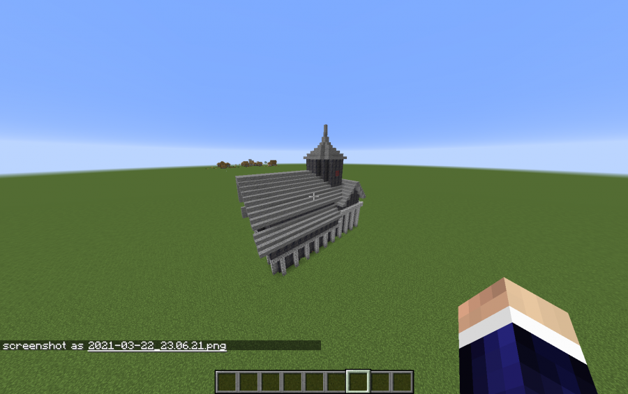 Simple Gothic Monastery | Minecraft Temple #16186