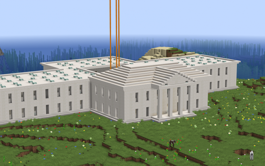 Quartz Mansion | Minecraft House and Shop #16315