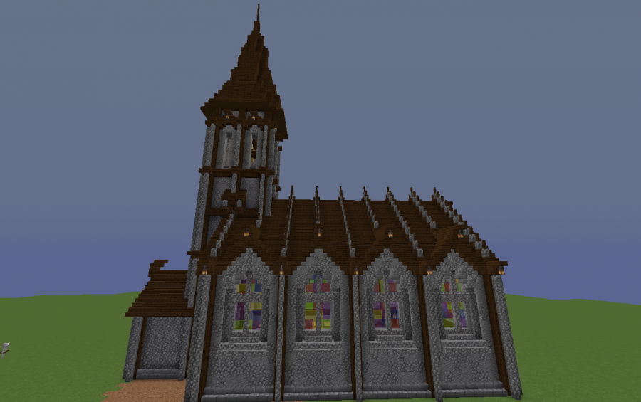 Medieval Town Collection 1 Church | Minecraft Town #16440