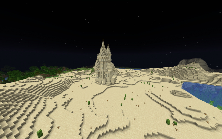 Sand Castle | Minecraft Castle #16823