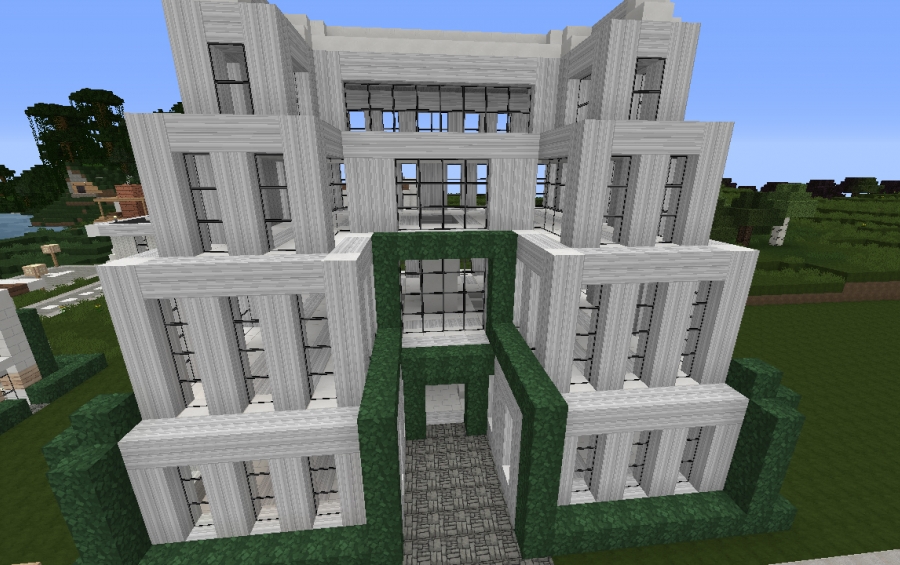 Modern Government Building | Minecraft Miscellaneous Build #1738