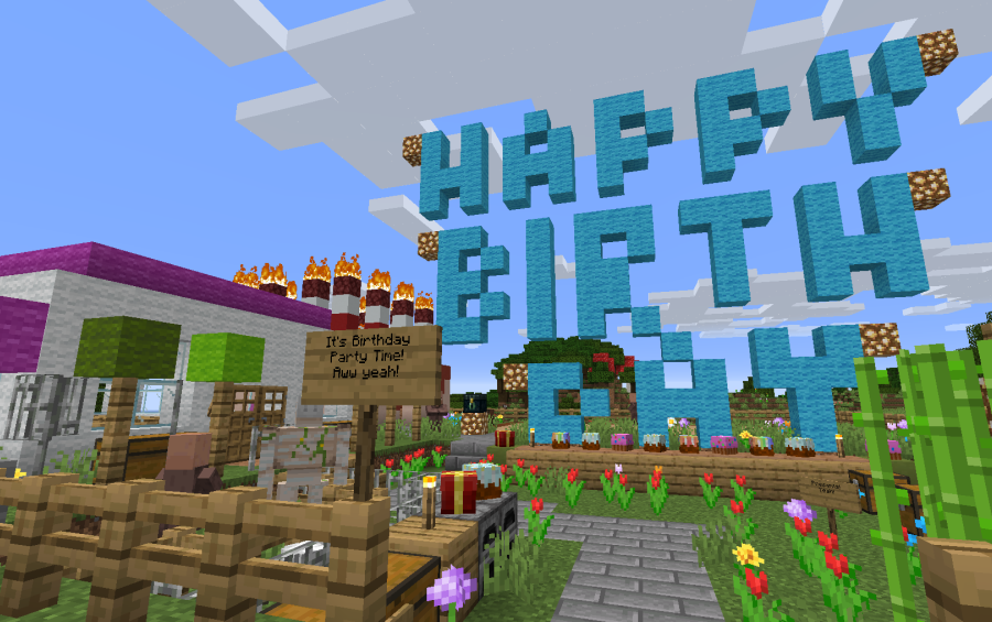 Birthday Party | Minecraft Game Build #17455