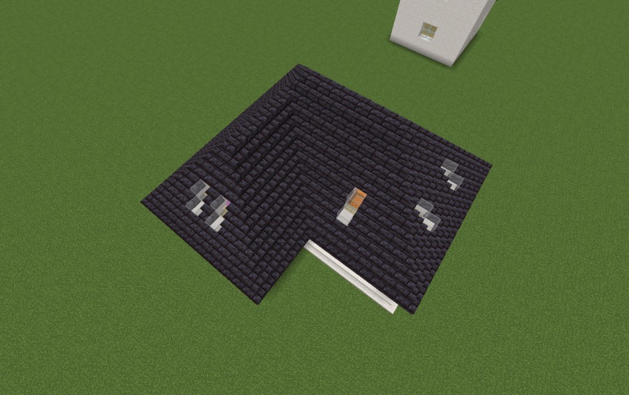 small quartz house/ mały kwarcowy dom | Minecraft House and Shop #17520