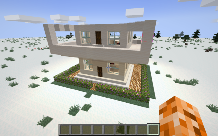 Quartz House | Minecraft House and Shop #17569