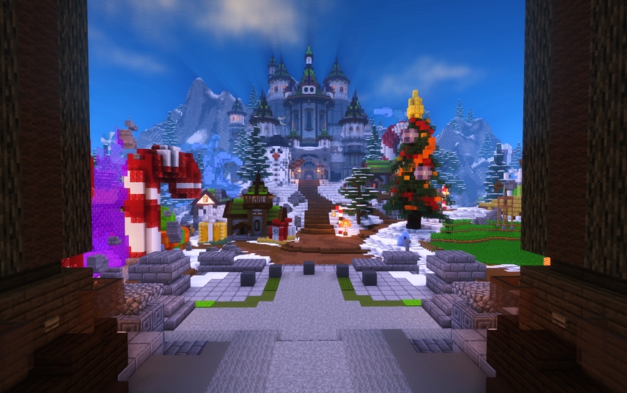 Winter Survival Castle | Minecraft Miscellaneous Build #18584