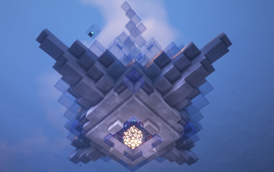 Floating enchanting table decoration, creation #18781