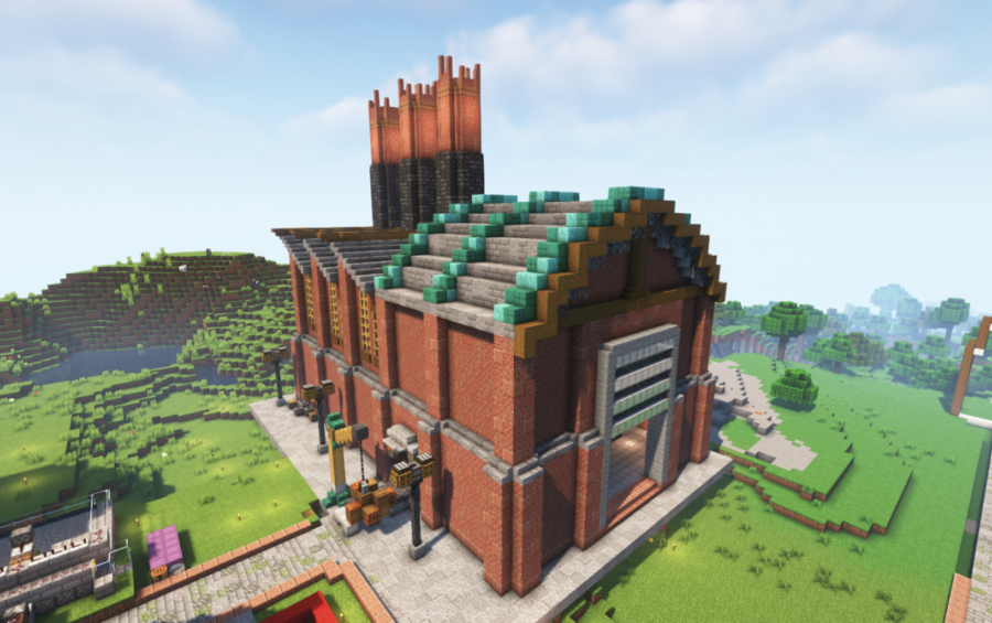 Industrial Factory build, creation #19024