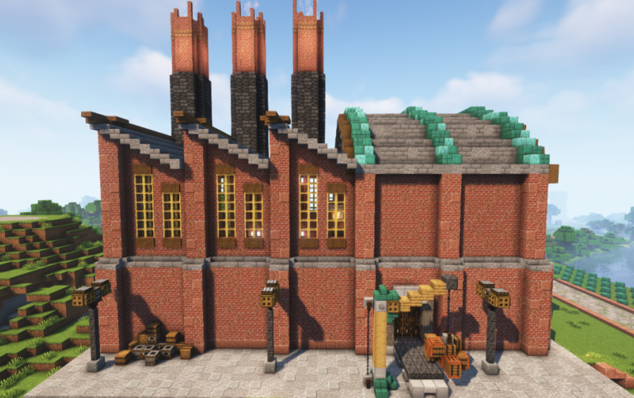 Industrial Factory build, creation #19024