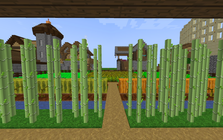 mini plantation | Minecraft Garden Build #19089