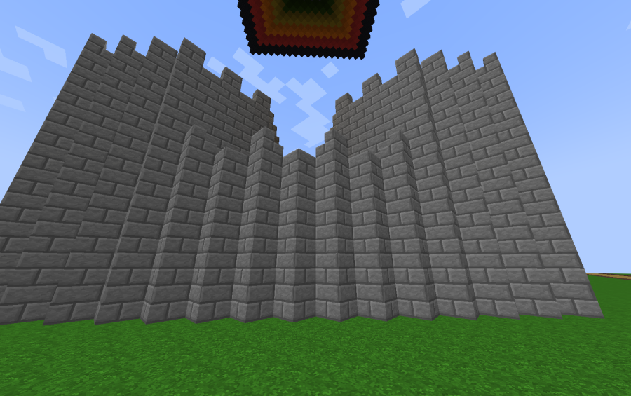 dark 4 way castle | Minecraft Castle #19090