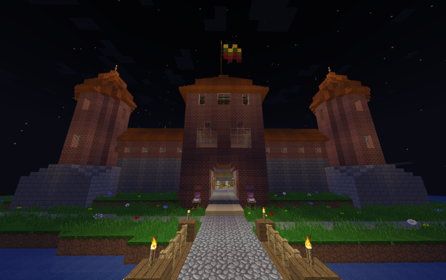 Trakai Floating Castle | Minecraft Castle #19125