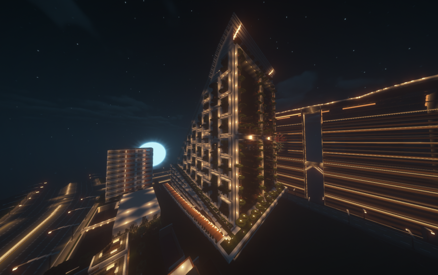 big Modern building | Minecraft House and Shop #19312