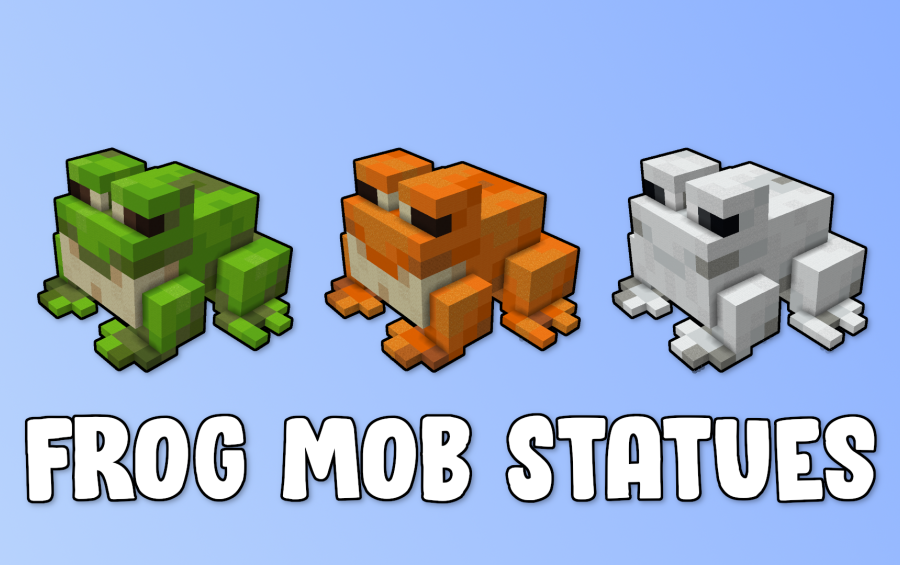 Frog Mob Statues | Minecraft Pixel Art #19509