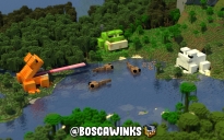 Frog Mob Statues, creation #19509