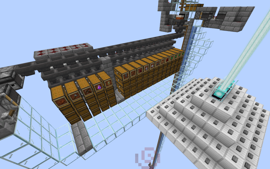 Raid farm with item sorter, creation #19516