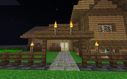 50's House (1950 - 1970) | Minecraft House and Shop #19673