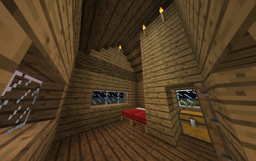 50's House (1950 - 1970) | Minecraft House and Shop #19673