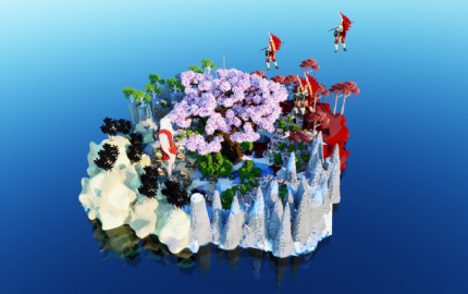 Duality | 430x430 | Biomes KitPvP Arena | Minecraft Arena #19874